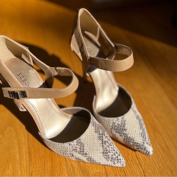 BCBGeneration | Shoes | Bcbgeneration Snake Stiletto Heels | Poshmark